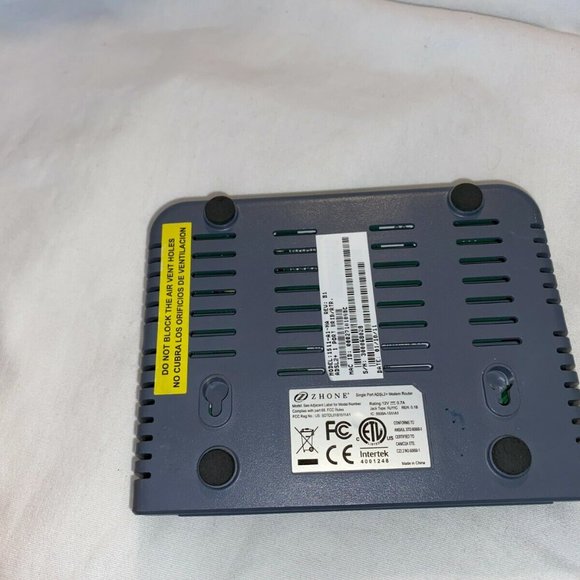 Other | Zhone 1511a1na Adsl2 Gray Dsl Internet Bridge Router Modem Single Port | Poshmark